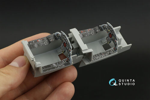 Quinta Studio QD32130 Lockheed TF-104 G - 3D-Printed & Coloured Interior (for Italeri kits)