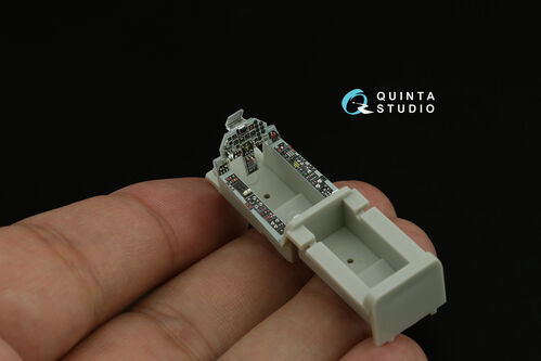 Quinta Studio QD72136 Mitsubishi F-1 - 3D-Printed & Coloured Interior (for Hasegawa kits)