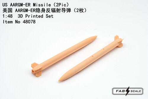 Fab Scale Fa48078 US AARGM-ER Missile (3D-Printed)