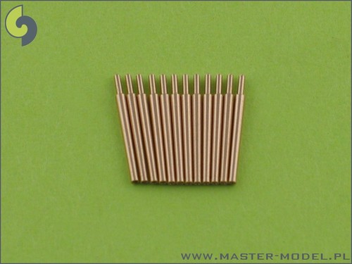 Master SM-350-008 IJN 12,7cm/40 (5in) Type 89 barrels - for turrets with blastbags (12pcs)
