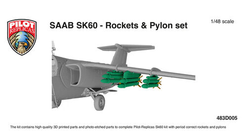 Pilot Replicas 483D005 SAAB SK60 Weapon Set
