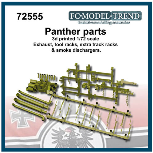 FC ModelTrend 72555 Panther - Details (3D-printed)