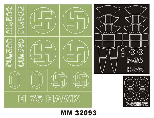 Montex MM32093 H-75 Hawk (Finland) Special Hobby SH32023