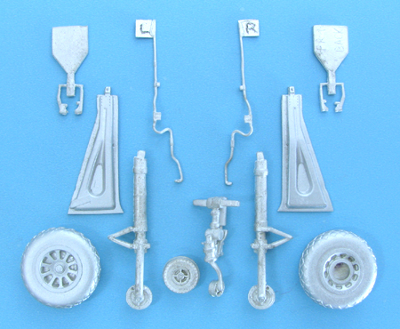 Scale Aircraft Conversions 32059 North American P-51 Mustang - Landing Gear (designed to be used with Trumpeter kits)