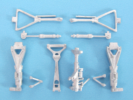 Scale Aircraft Conversions 72041 Grumman E-2 C Hawkeye - Landing Gear (designed to be used with Hasegawa kits)