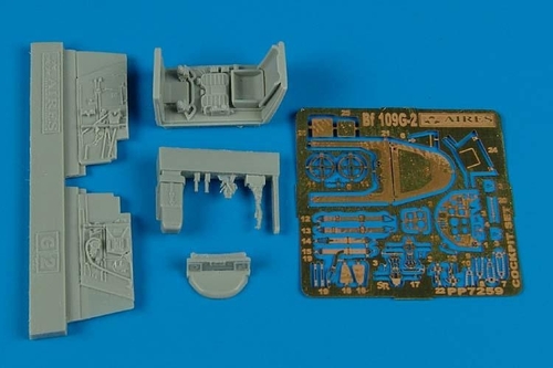 Aires 7259 Bf 109G-2 cockpit set Fine models