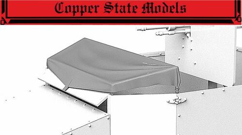 Copper State Models A35-023 Fabric Canopy For French Armored Car Model 1914