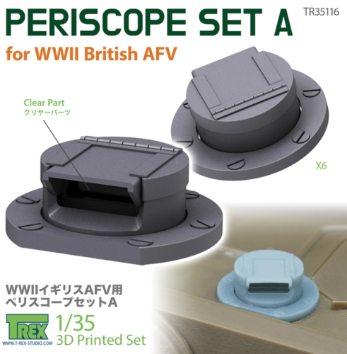 T-Rex Studio 35116 Periscope Set A for WWII British AFV