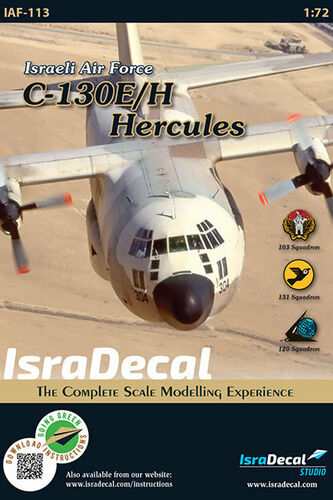 Isra Decal Studio AF113 IAF C-130E/H Hercules