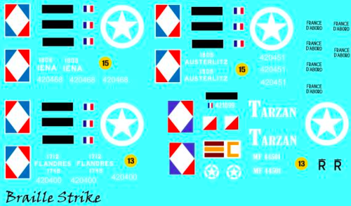 Braille Strike 35020 M3A3 Stuart French