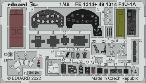 Eduard 491314 F4U-1A Hobby Boss