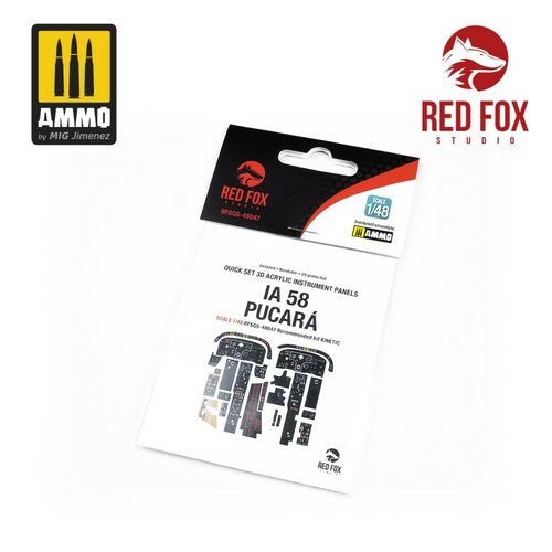 Red Fox Studio QS-48047 IA 58 Pucará (for Kinetic kit)