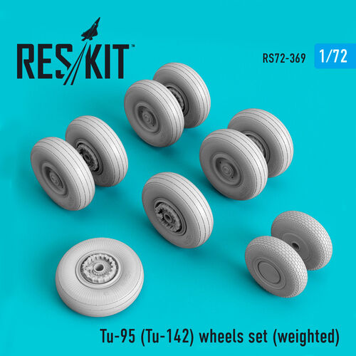 DISCONTINUED RES/KIT 72-0369 Tu-95 Tu-142