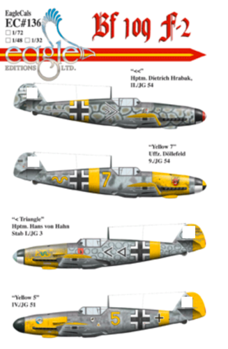 Eagle Editions D136-48 Bf 109 F-2s