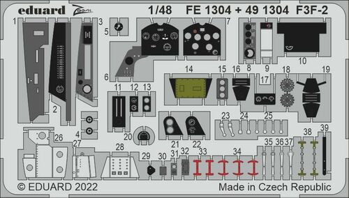 Eduard 491304 F3F-2 Academy