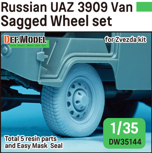 DEF Model DW35144 Russian UAZ 3909 Van
