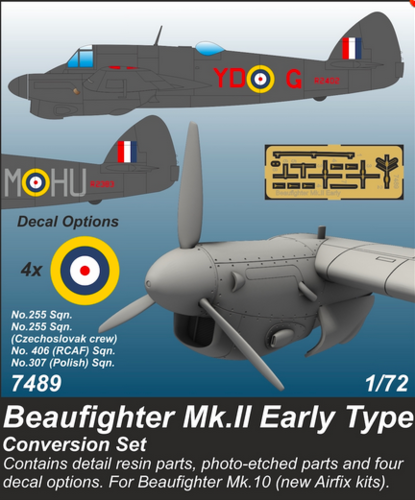 CMK K7489 Beaufighter Mk.II Early Type Conversion set