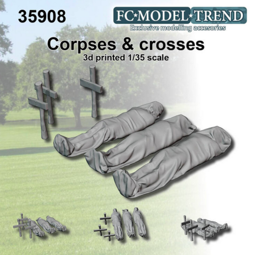 FC ModelTrend 35908 Corpses and crosses