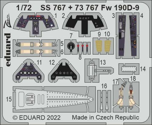 Eduard 73767 Fw 190D-9 IBG