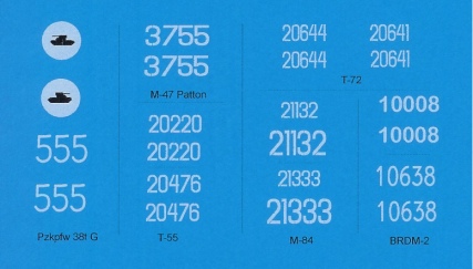 Black Lion Decals 35020 Yugoslav Army 1945-1989 - Part 2