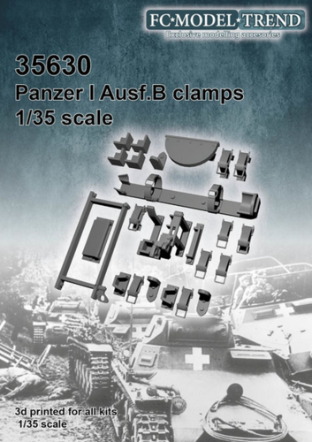 FC ModelTrend 35630 Panzer I Ausf. B tool clamps