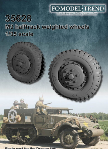FC ModelTrend 35628 M2/M3 halftrack weighted wheels