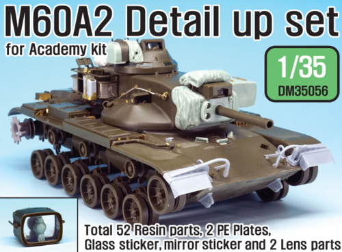 DEF Model DM35056 US M60A2 Detail up set (for Academy)