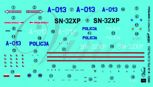 Vinci 48003 W-3A Sokół "Policja"