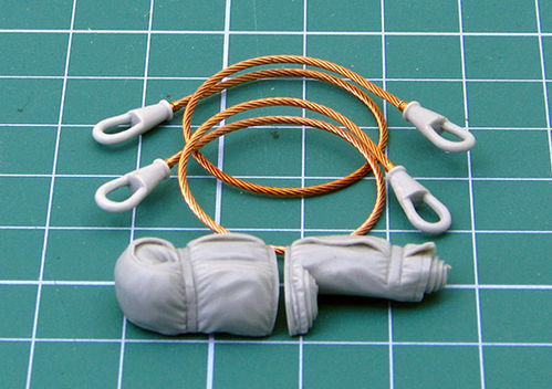 Eureka XXL ER-3556 Towing cables for Soviet MBT T-54 (Set designed for MiniArt kit.)