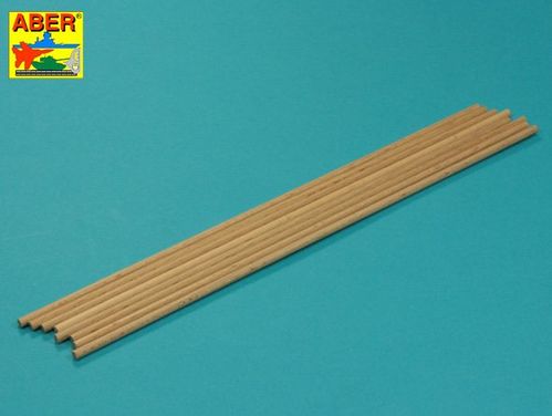 Aber WR4 Pręty drewniane 4mm długość 250mm x 8 szt.