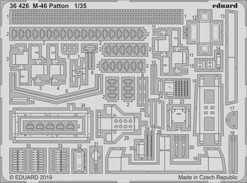 Eduard 36426 M-46 Patton TAKOM