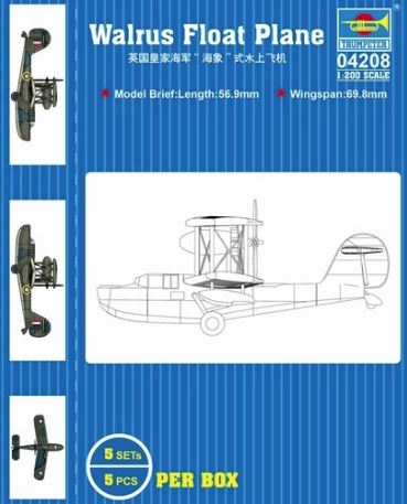 Trumpeter 04208 Walrus Float Plane