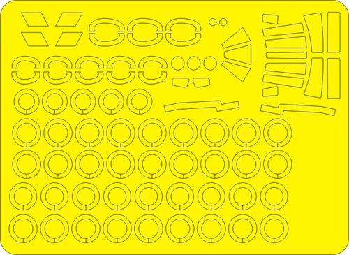 New Ware AM0132 Handley Page Victor B.Mk.2 (BS) BASIC kabuki masks for Airfix