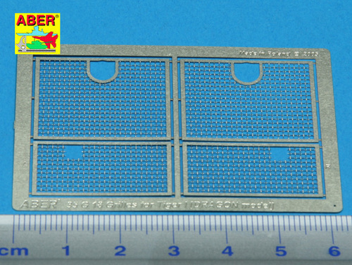 Aber G18 Grilles for Sd.Kfz. 181 Tiger I (DRA)