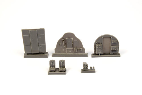 CMK K7381 Boeing B-17G Radio Operator Station Set for Airfix