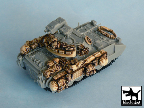 Black Dog T72006 M2 Bradley for Dragon, 16 resin parts