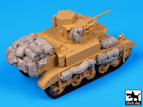 Black Dog T35095 M3 Stuart Honey accessories set for Academy