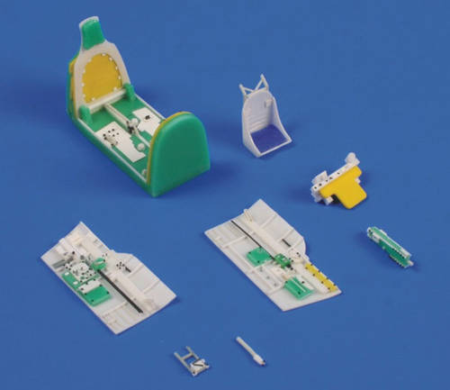 CMK K7298 P-40B/C - Interior set for Airfix