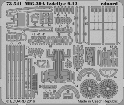 Eduard 73541 MiG-29A Izdeliye 9-12 TRUMPETER 01674