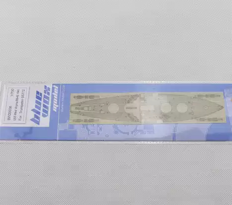 Artwox BW20036 USS West Virginia BB-48 (1945) - Wooden Deck (for Trumpeter 05772 Kit)