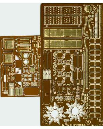 Part S72-227 B-25 Mitchell Hasegawa