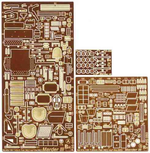 Part P35-050 Marder III Tamiya