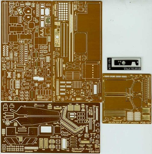Part P35-107 Sd.Kfz.251/9 Stummel Dragon