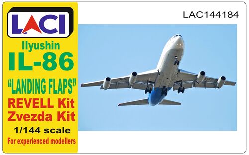 LACI 144184 Ilyushin IL-86 - Landing Flaps (for Revell / Zvezda Kits)