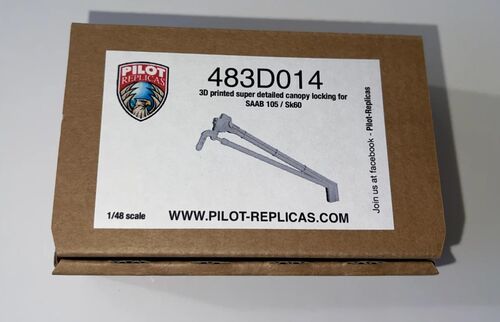 Pilot Replicas 483D014 SK60/SAAB 105 Canopy locking mechanism