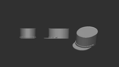 Firma49 F014-16 French Kepi (3D-Printed)