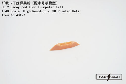Fab Scale Fa48127 Chinese JL-9 - Decoy Pod 3D-Printed (for Trumpeter kits)
