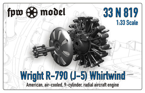 FPW Model 33N819 Wright R-790 (J-5) Whirlwind