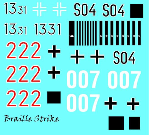 Braille Strike 35060 Wittmann's Tiger Tanks