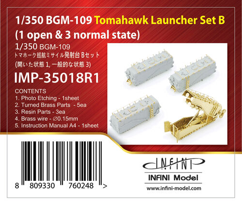 Infinimodel IMP35018R1 BGM-109 Tomahawk Launcher B
